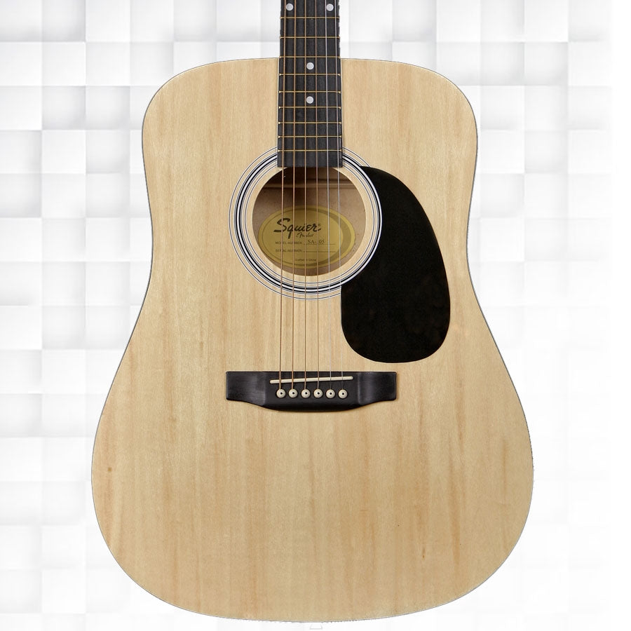 FENDER SQUIER SA-105 NATURAL ACOUSTIC GUITAR – Royelite